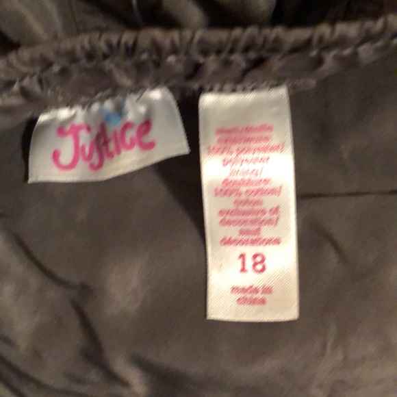 Justice | Bottoms | Gray And Purple Justice Sweatpants | Poshmark